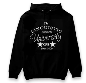 LN University Hoodie – Linguistic Notation